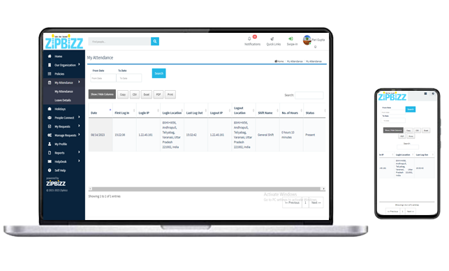 Attendance - Manage your workforce's presence- anywhere & anytime